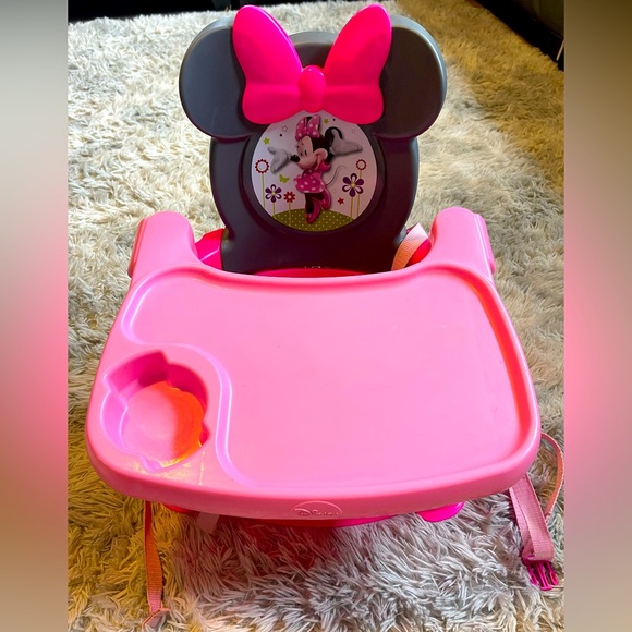 Disney | Other | Disney Infant Chair Seat With Table Minnie Mouse ...